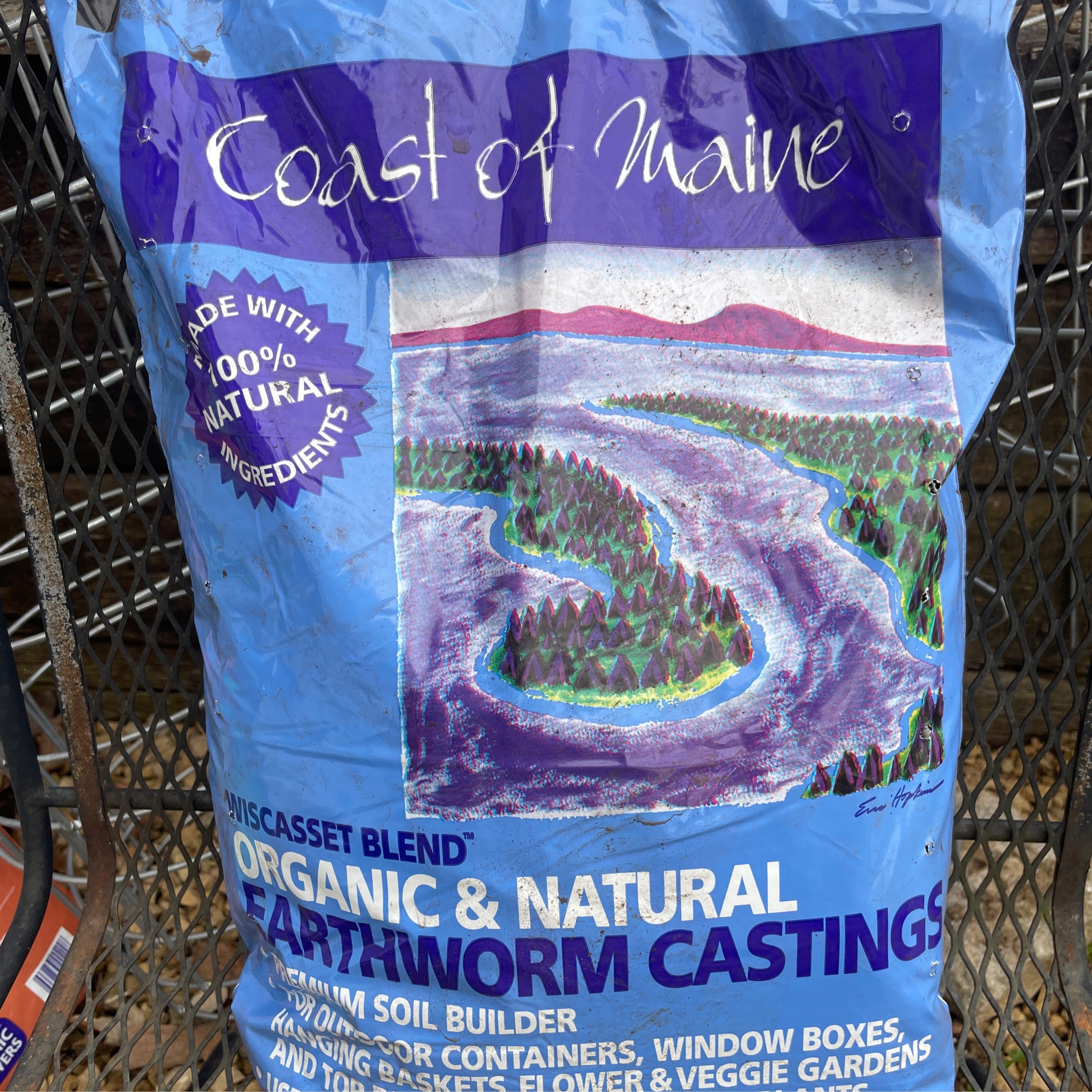 Wiscasset Blend Earthworm Castings 8 QT | Aunt Beez Greenhouse
